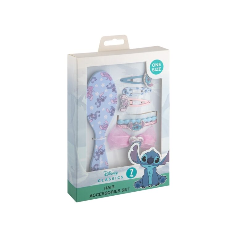 Stitch Hair Accessories Set - сет за коса 7Pcs - kares.mk